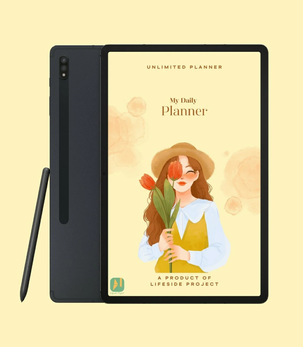 Tulip Series: Minimalist Digital Daily Planner for Samsung Galaxy Tab ...