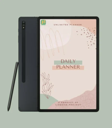 White Rose Series: Minimalist Digital Daily Planner for Samsung Galaxy ...